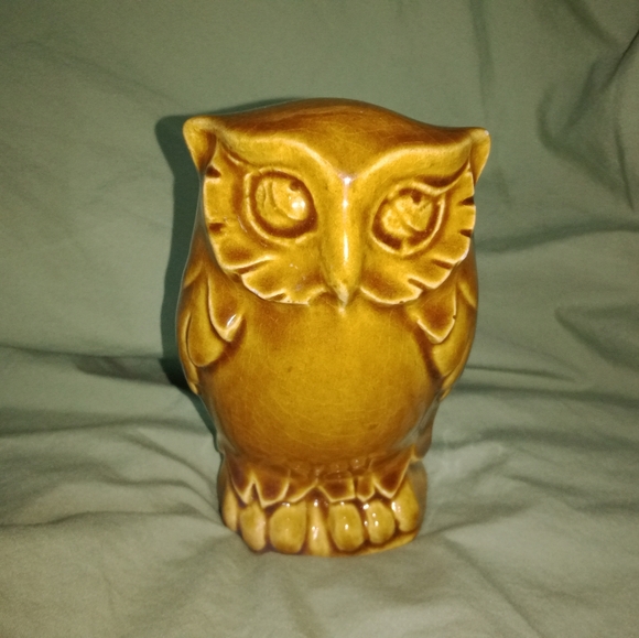 Haeger | Accents | Vintage Haeger Pottery Owl Figure 4 78 Tall Usa ...